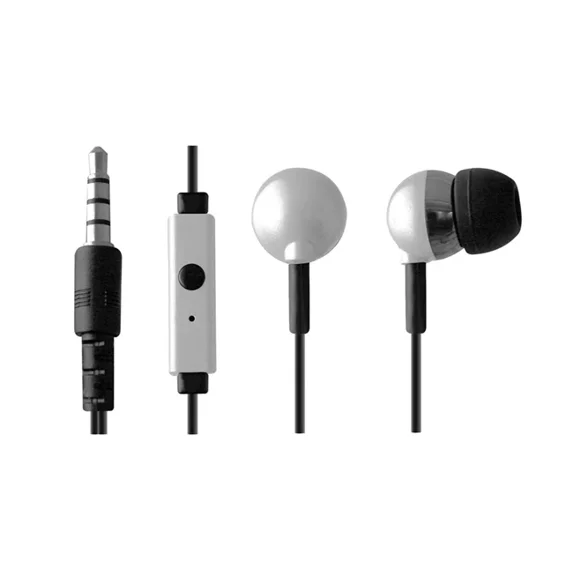 Sentry Hm210 Talk-Buds Earbuds With Mic In White - Walmart.com