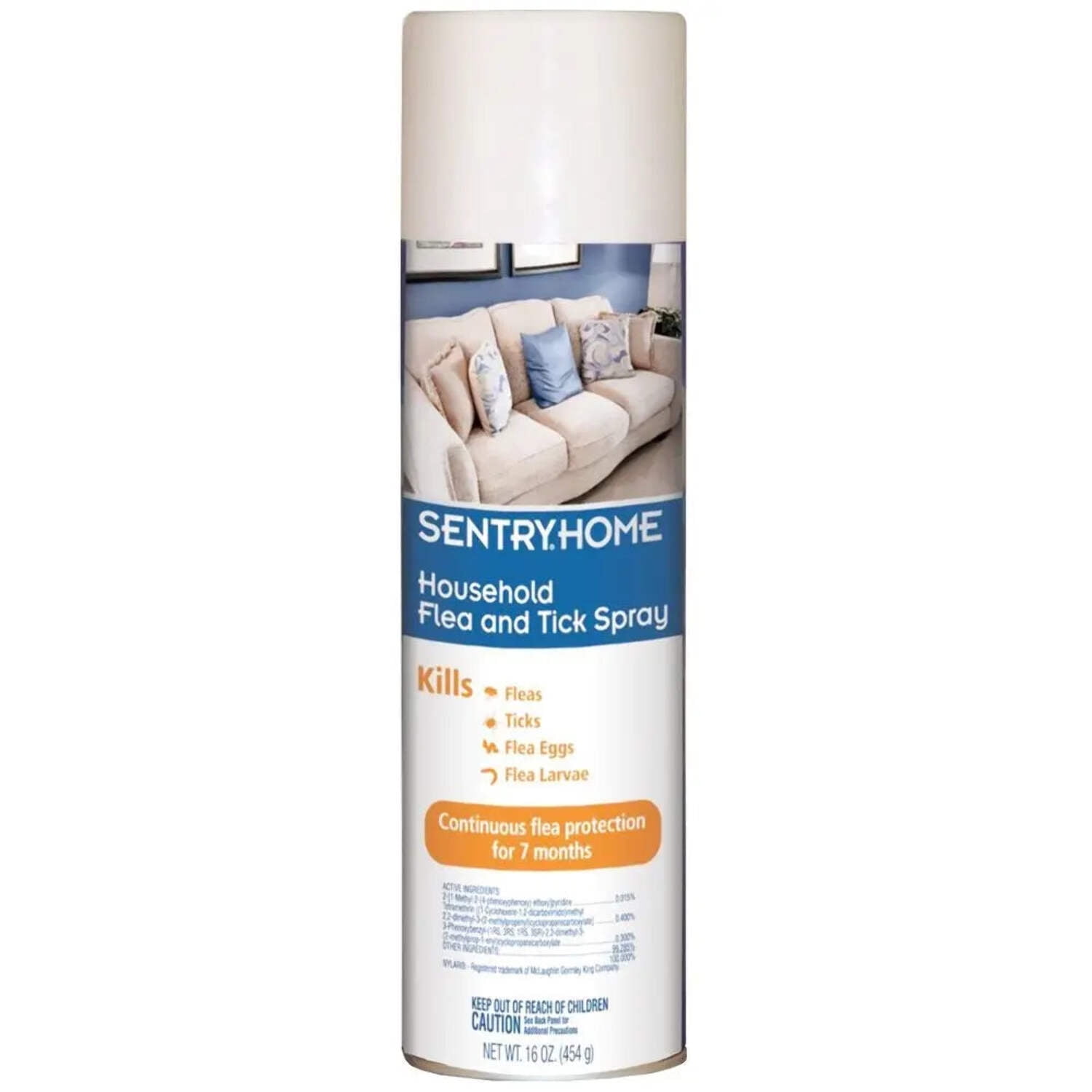 Sentry Home Household Flea Tick Spray 16 oz. - Walmart.com