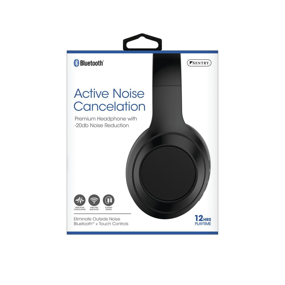 Sentry Industries Active Noise Canceling Bluetooth Headphones - Walmart.com