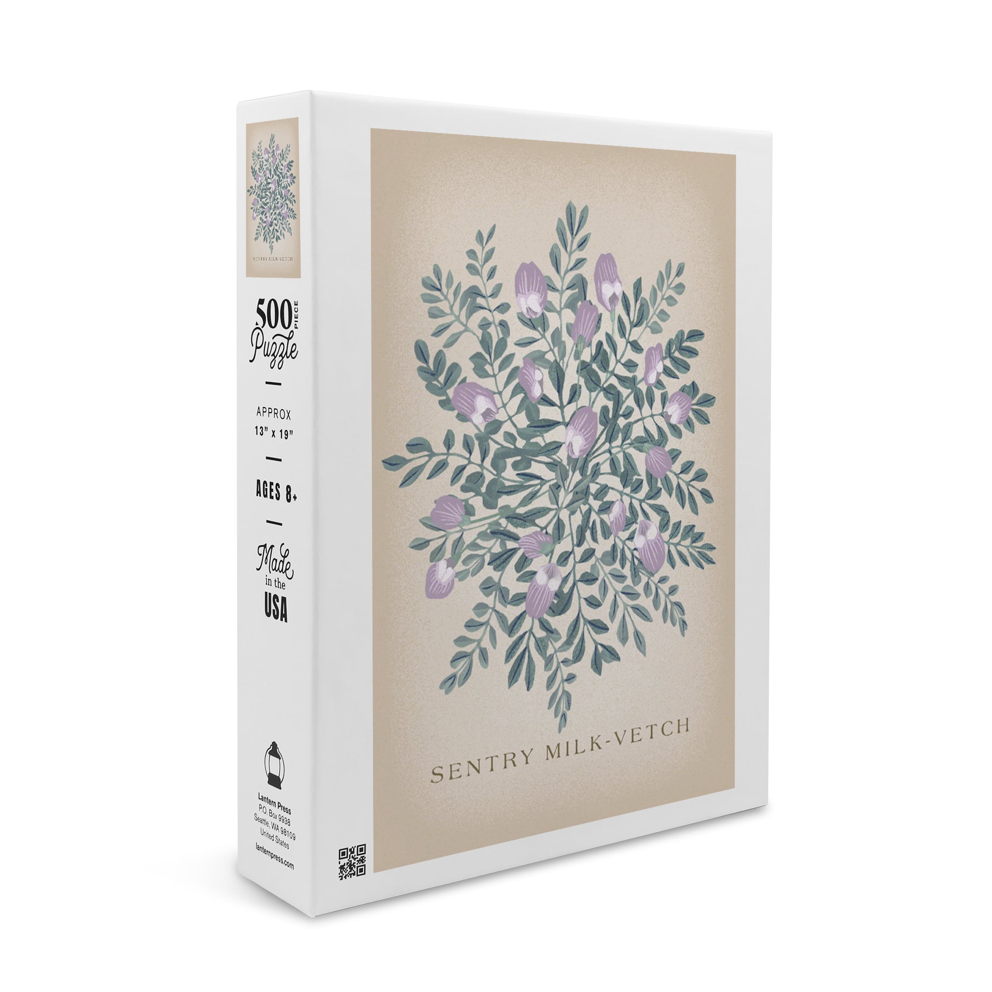 Sentry Milk-Vetch, Vintage Flora (19x27 inches, Premium 500 Piece ...