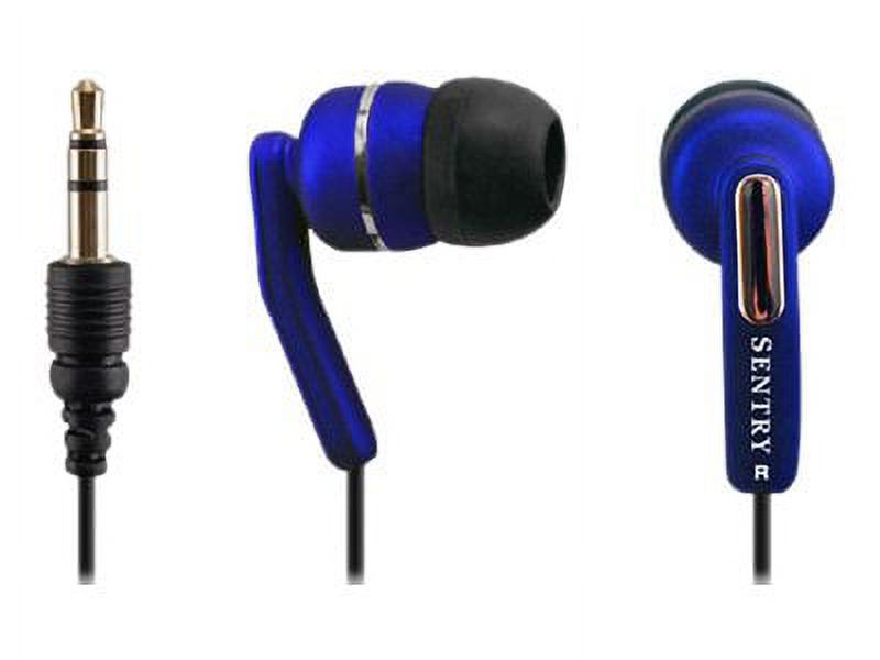 Sentry Neons HO622 - Earphones - in-ear - wired - 3.5 mm jack - blue ...