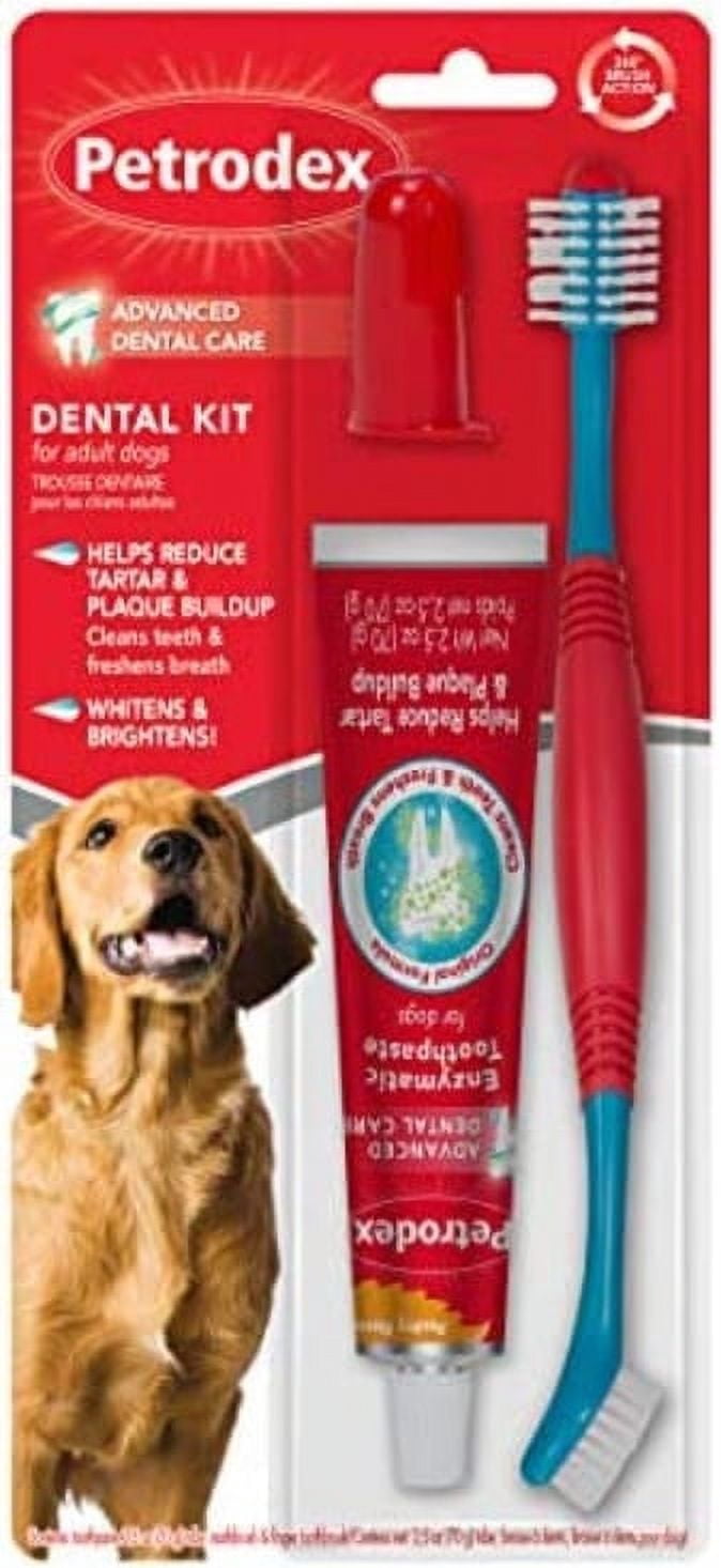 Sentry Petrodex Dental Kit for Adult Dogs - Walmart.com