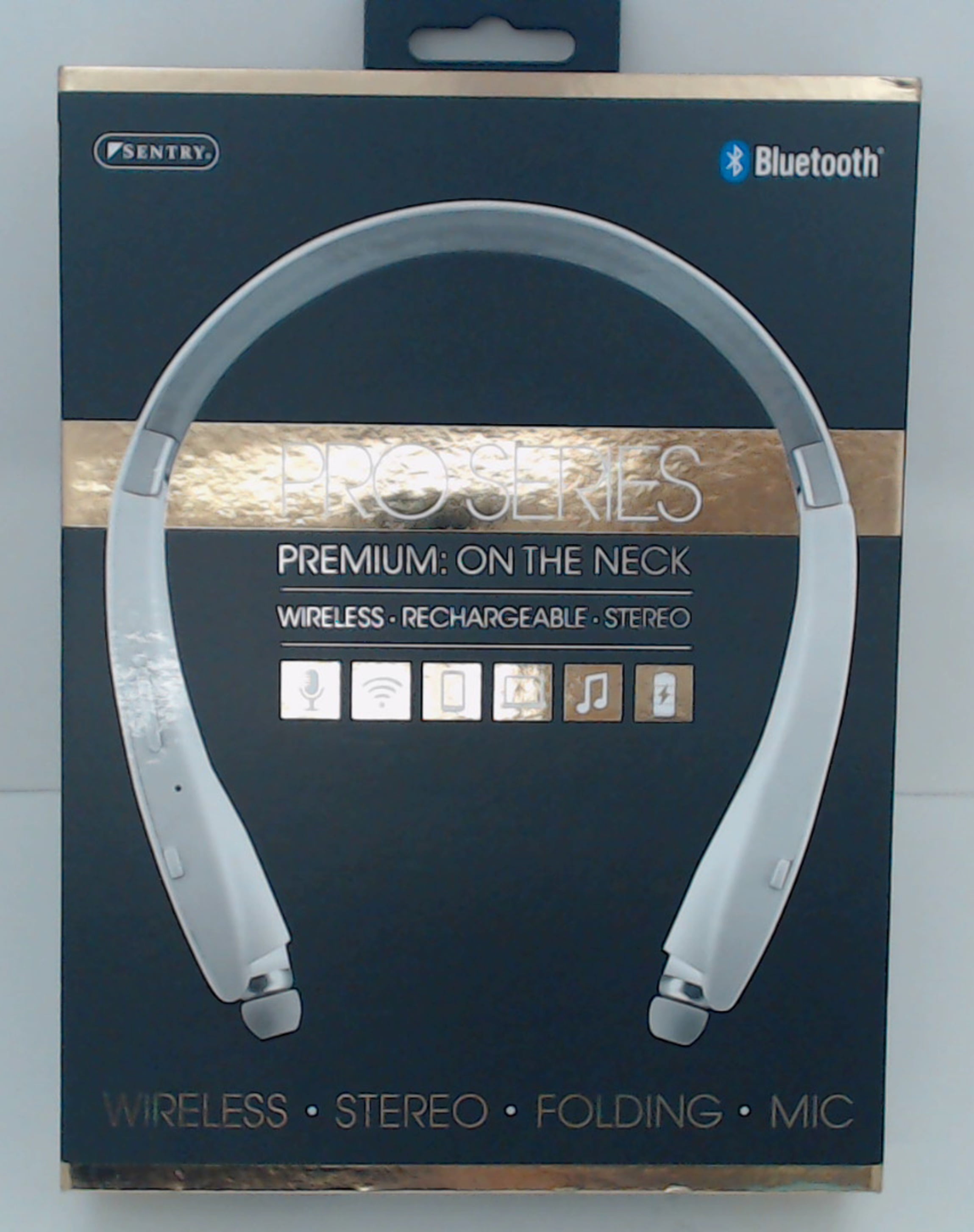 Sentry Pro Series Bluetooth, Rechargeable Wireless On The Neck Ear Buds ...