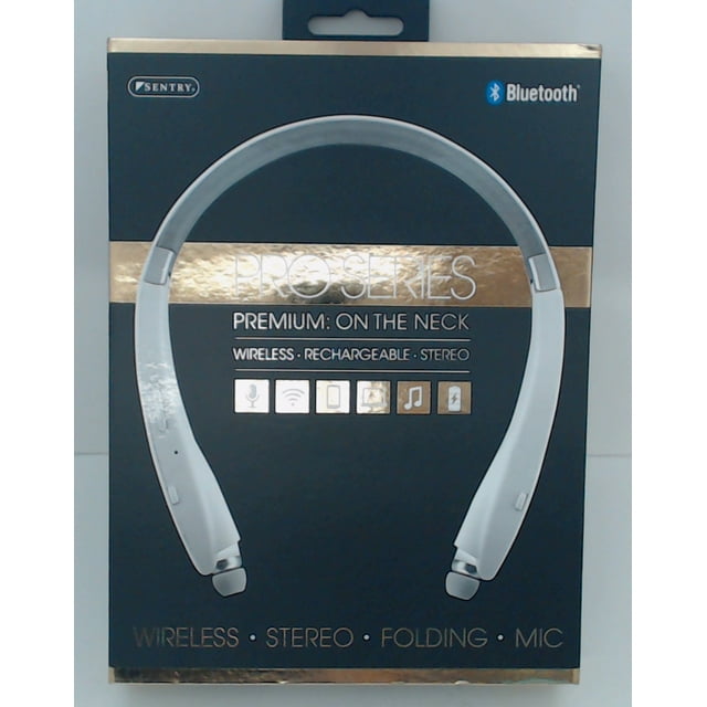 Sentry Pro Series Bluetooth, Rechargeable Wireless On The Neck Ear Buds ...