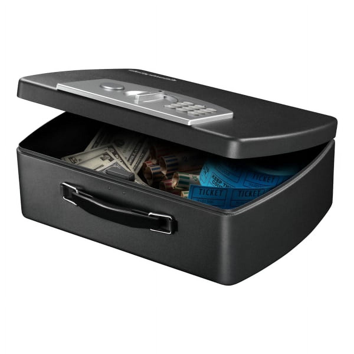 Sentry Safe Electronic & Key Lock Steel Security Chest P021E - Walmart.com