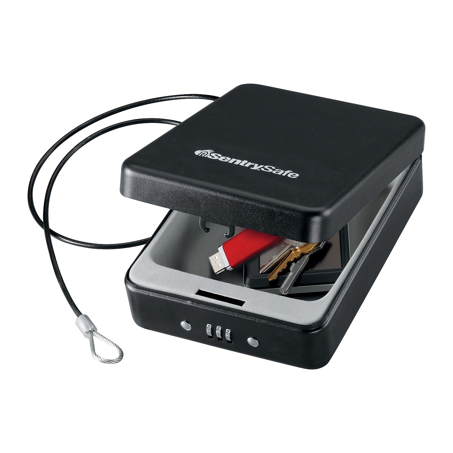 Serene Life Compact Electronic Safe with Mechanical Override, SLSFE12 ...