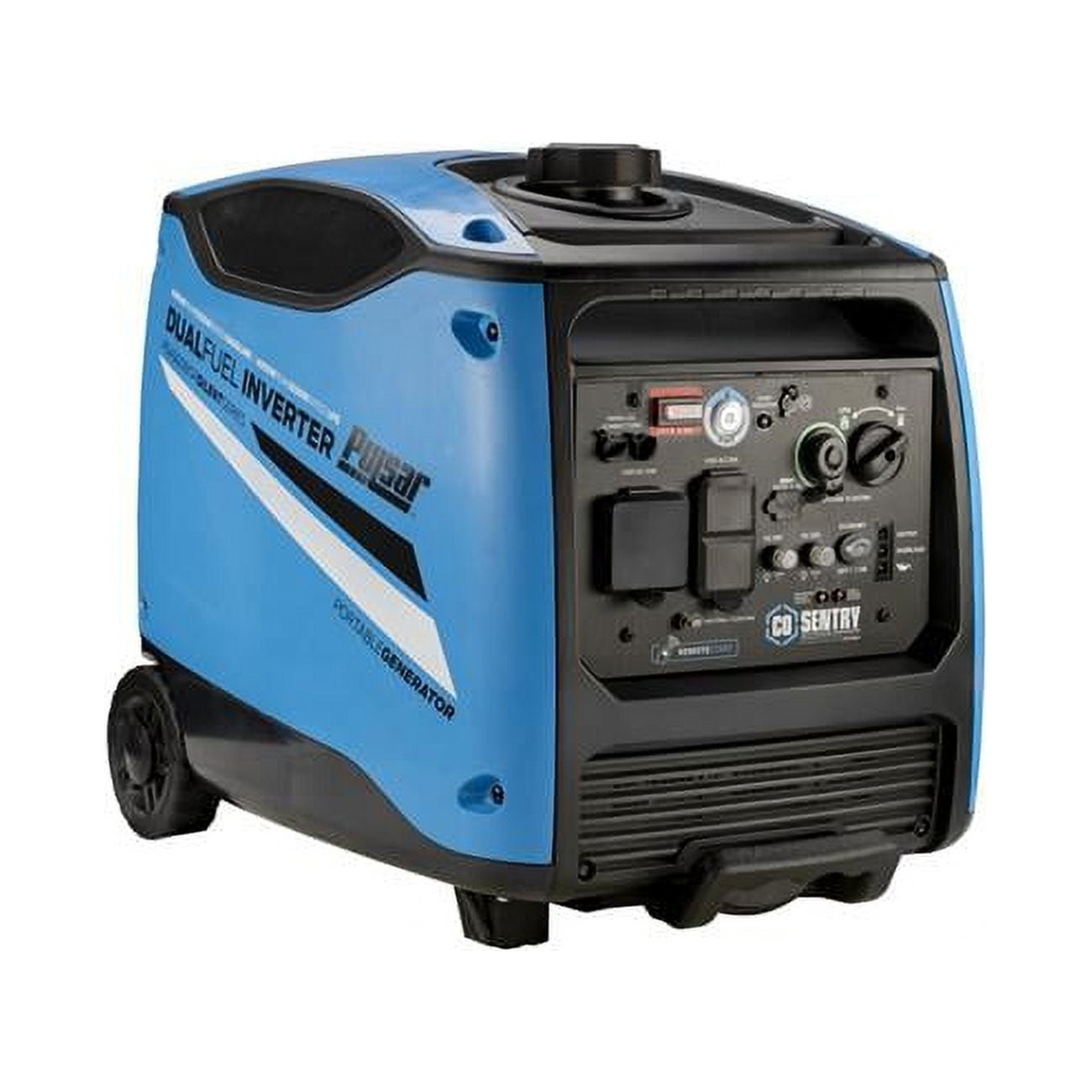 Sentry Series 4500 W Dual Fuel Inverter Generator with One Push Start ...