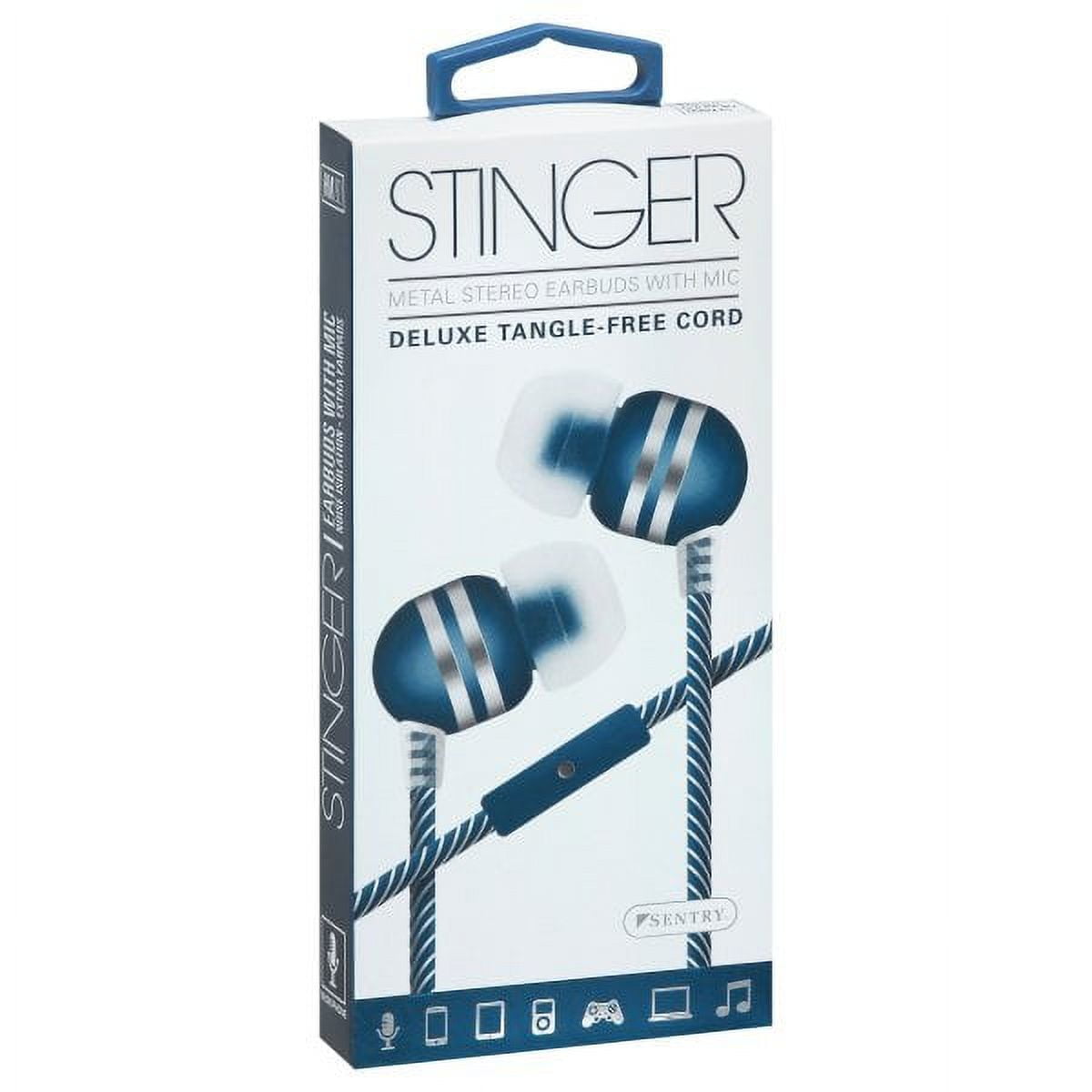 Sentry Stinger Earbuds with Microphone - Walmart.com