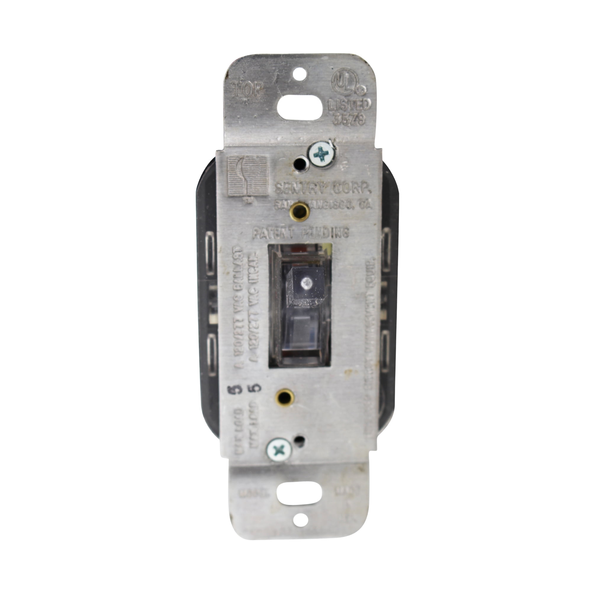 Sentry Switch SS-053277 Three-Way Wall Switch Toggle, Multi-Voltage ...