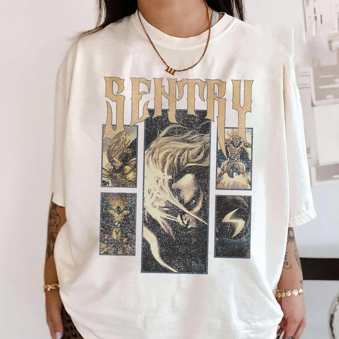 Sentry Vintage ThunderboltsT- Shirt, Thunderbolts shirt, Lewis Pullman ...