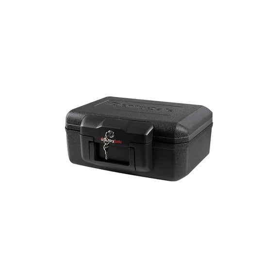 SentrySafe 0.18 Cubic Foot Key Lock UL Fire Protection Chest Safe with ...