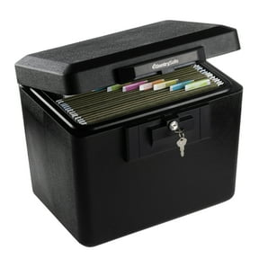 Locking File Boxes and Document Organizers for Office and Home Storage