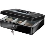 SentrySafe CB-10 Cash Box with Money Tray and Key Lock 0.12 cu. ft ...