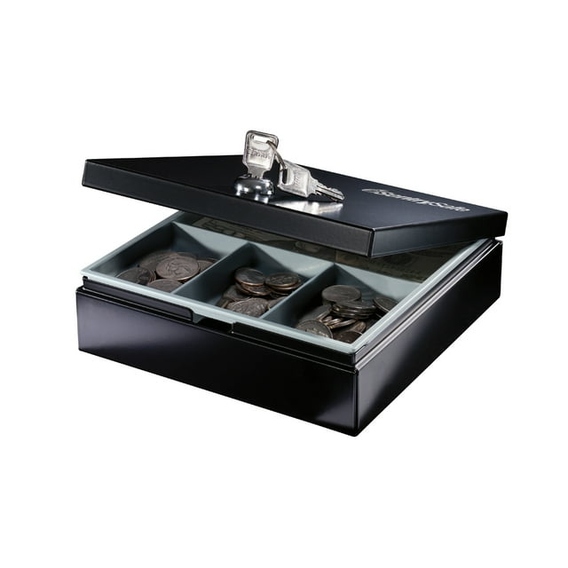 SentrySafe DS-1 Portable Security Safe with Key Lock, 0.04 cu. ft ...