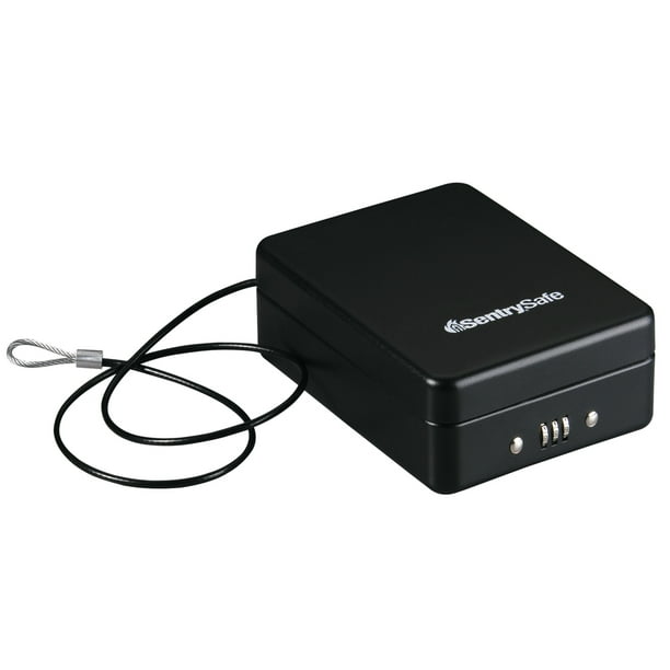 SentrySafe P005C Small Lock Safe Box with Combination Lock and Tether ...