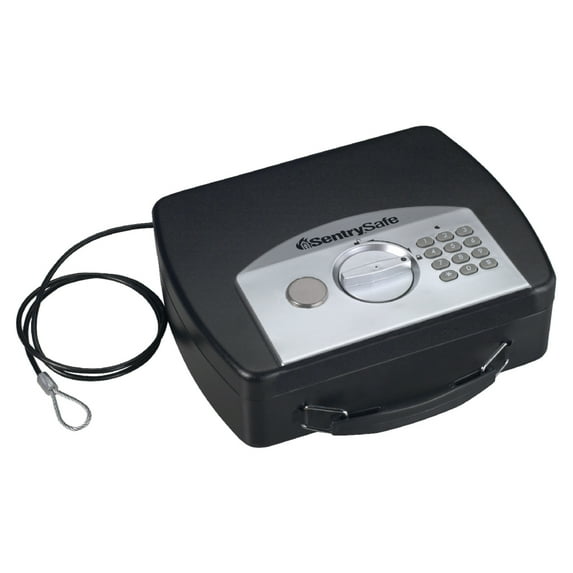 SentrySafe P008E Portable Small Safe with Digital Lock, 0.08 Cu. ft ...