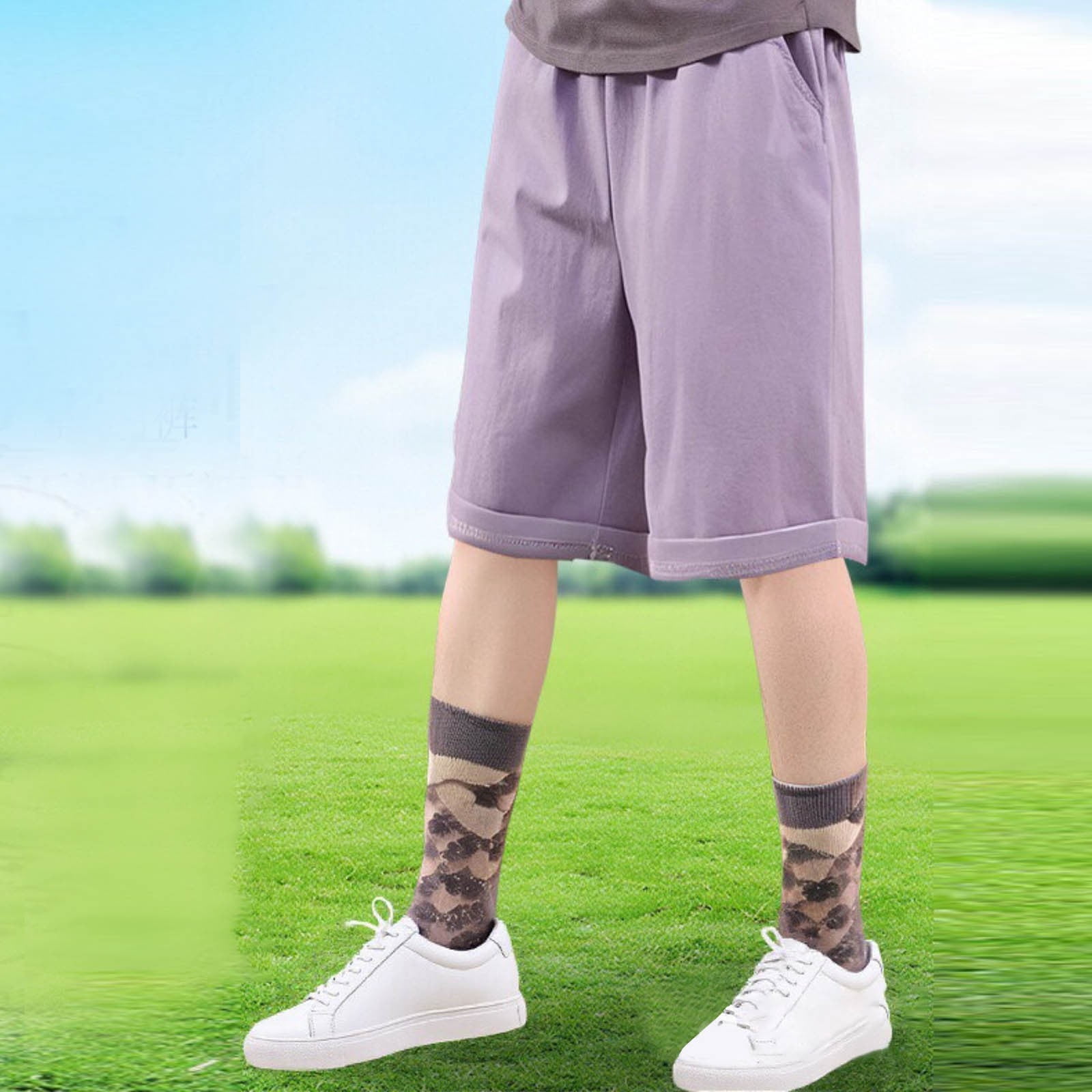 Sentuca Boys Shorts Elastic Waist Summer Casual Thin Shorts for Kids ...