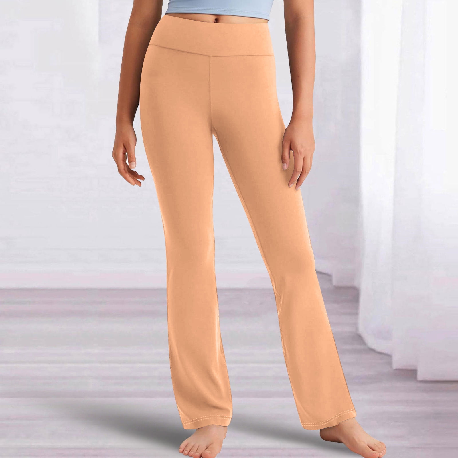 Sentuca Girls School Uniform Pants High Waist Slim Straight Leg ...