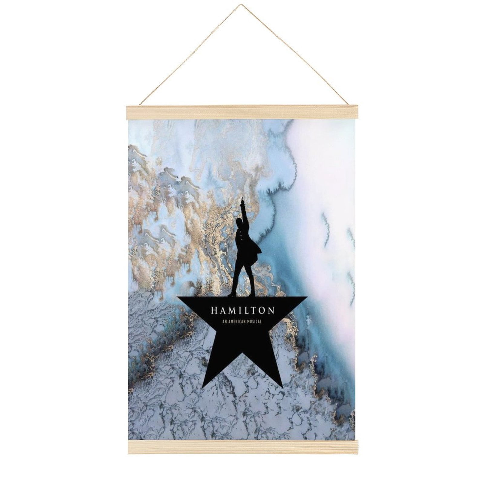 Hamilton The Musical Poster Wall Art Decor Hanging Paintings Wood Frame ...