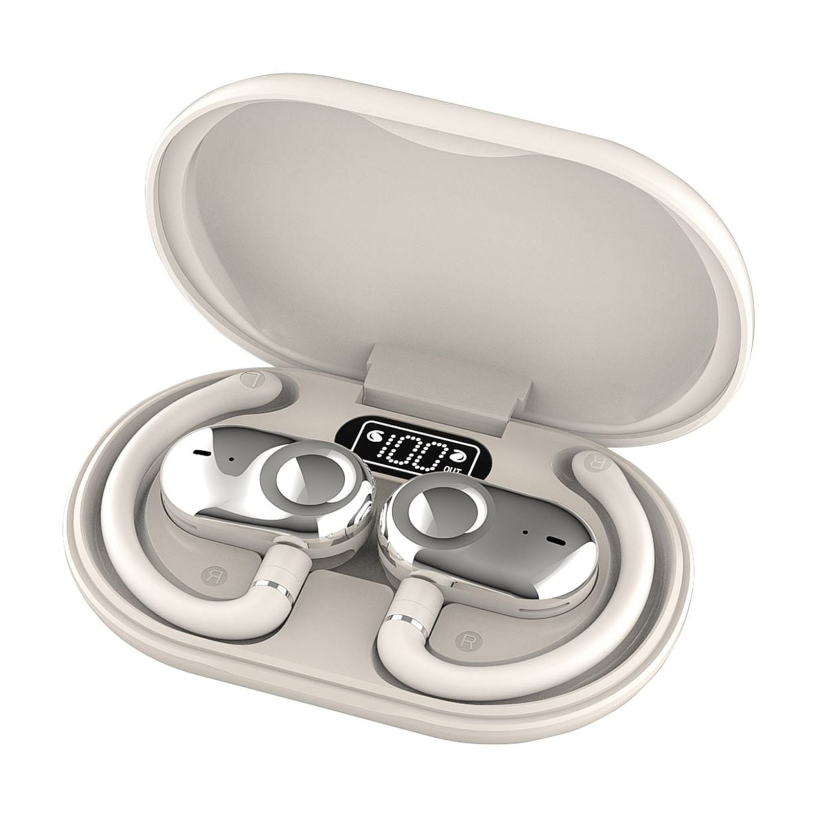 Sentuca Wireless Bluetooth Earbud Sport,Over-Ear Earbuds,40 Hrs ...