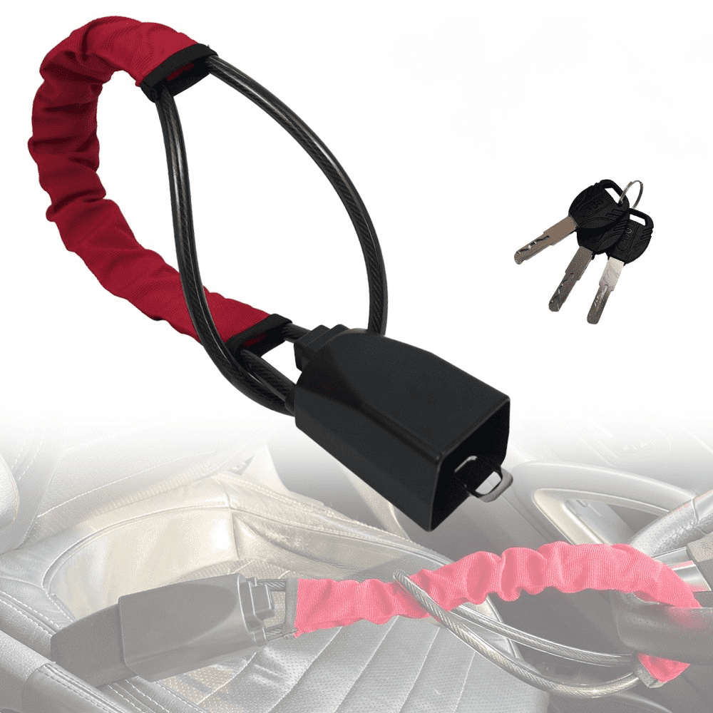 Senya Car Steering Wheel Lock, Seat Belt Lock, Anti-Theft Device, Max ...