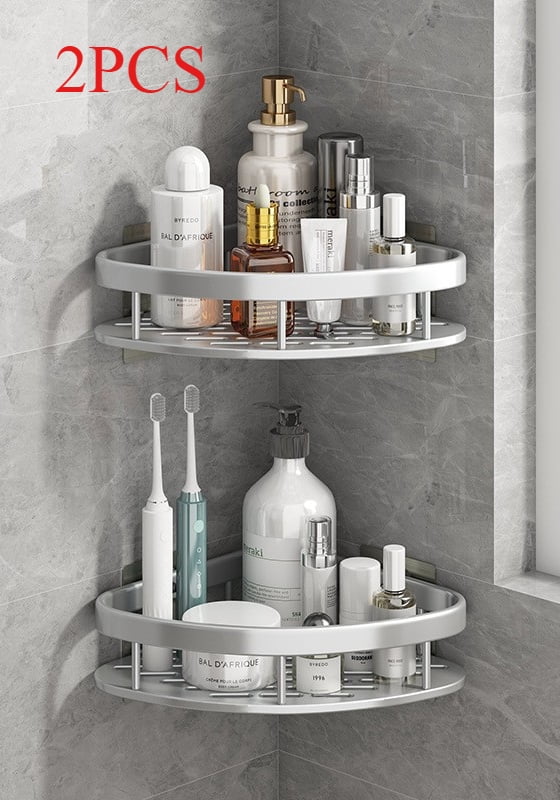 Senya Corner Shower Caddy Adhesive Shower Shelf Corner No Drilling ...