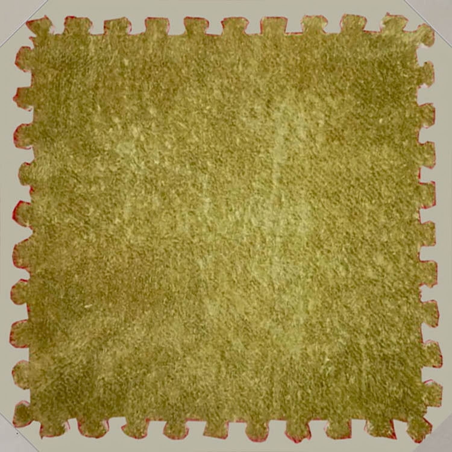 Senya Interlocking Carpet Shaggy Soft EVA Foam Mats Fluffy Area Rugs ...