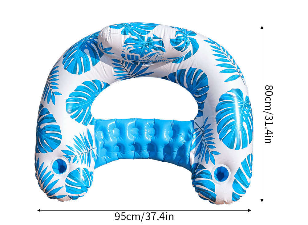 Senya Summer Swimming Pool Sofa，Spring Float Recliner Pool Lounger with ...