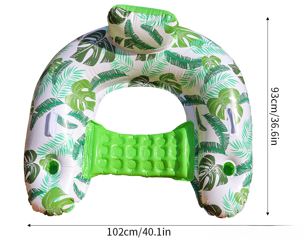 Senya Summer Swimming Pool Sofa，Spring Float Recliner Pool Lounger with ...