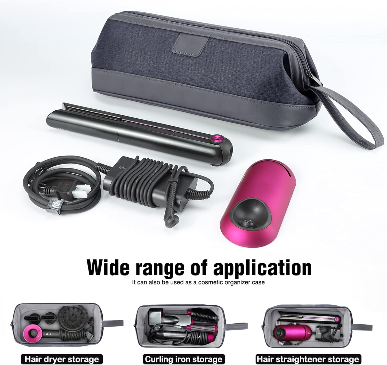 Senya Travel Case Carrying Universal Storage Bag for Dyson Supersonic ...