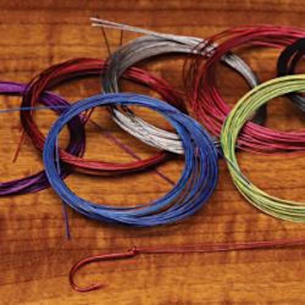 Senyo's Standard Intruder Trailer Hook Wire Red - Fly Tying - Walmart.com