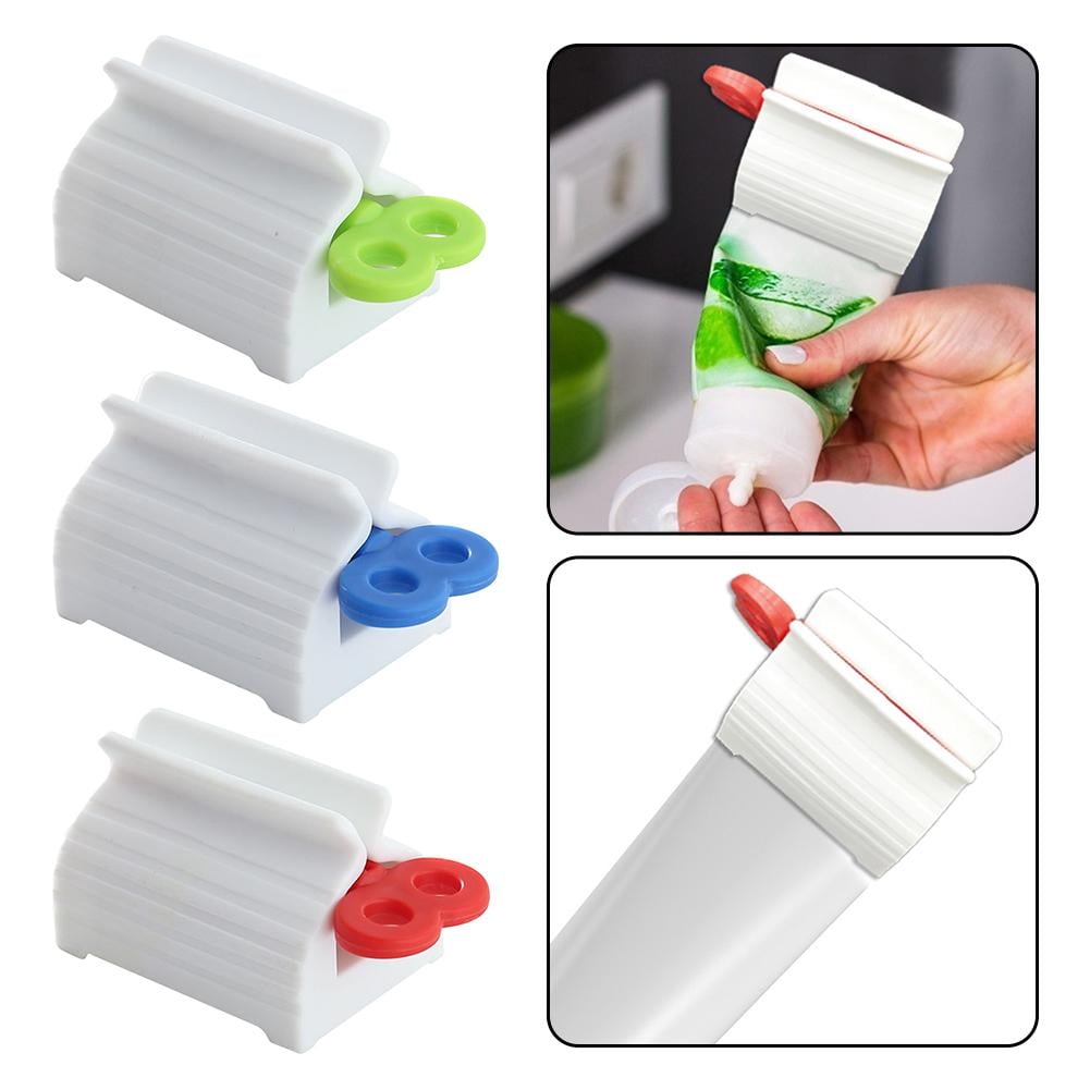 Senyresg 3Pcs Rolling Tube Toothpaste Squeezer, Multifunctional ...