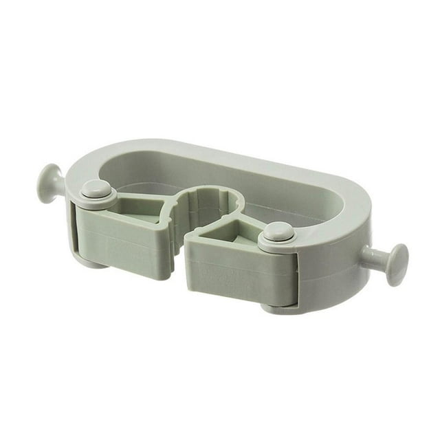 Senza Fretta Bathroom Mop Hook Broom Storage Rack Umbrella Mop Holder Clips Wall Lot L2 ...