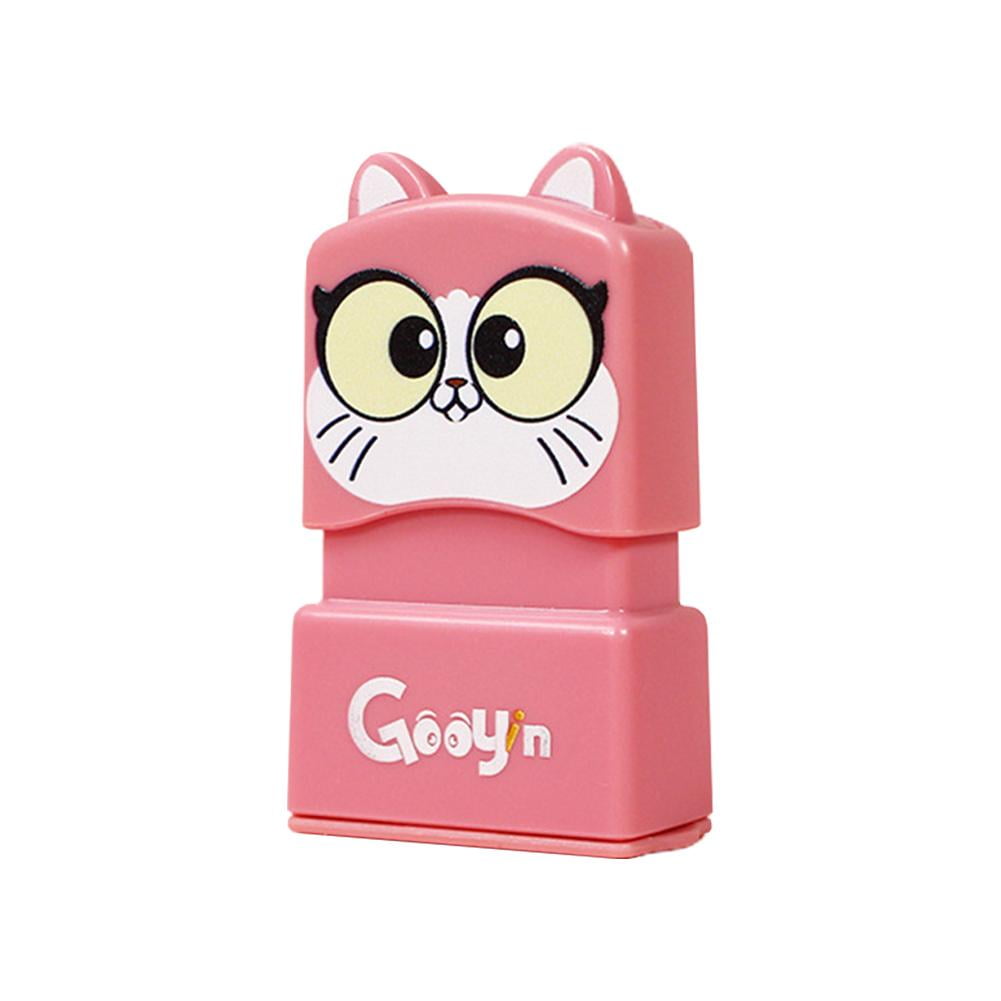 Senza Fretta DIY Name Stamp Clothing Clothes Stamper Book Schoolbag for ...