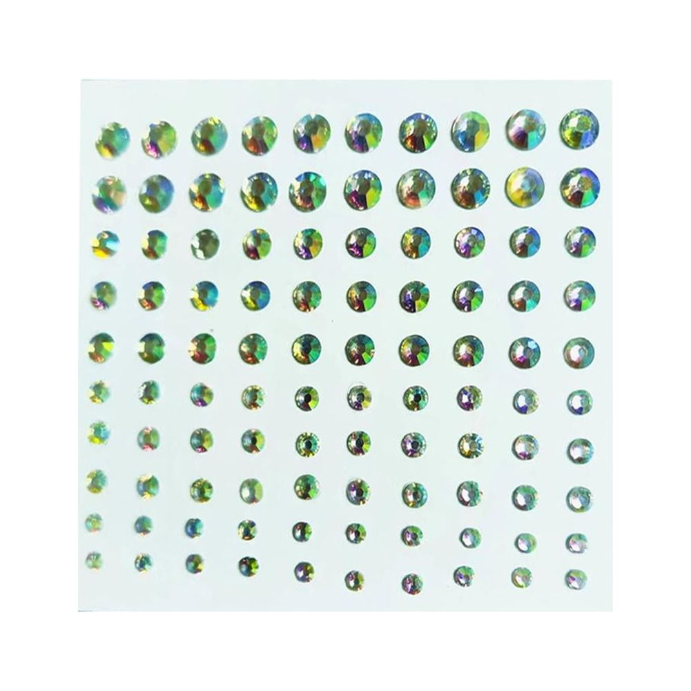 Senza Pearl Eyes Face Temporary Tattoo Gems Beauty DIY Body Art Nail ...