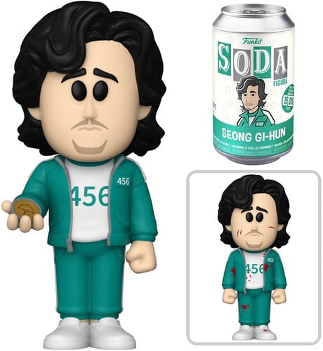 FUNKO VINYL SODA: Squid Game - Seong Gi-Hun (Styles May Vary), Funko ...