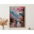 Seoul Gyeongbokgung Palace Cherry Blossom Impasto Hanbok Couple Wedding ...