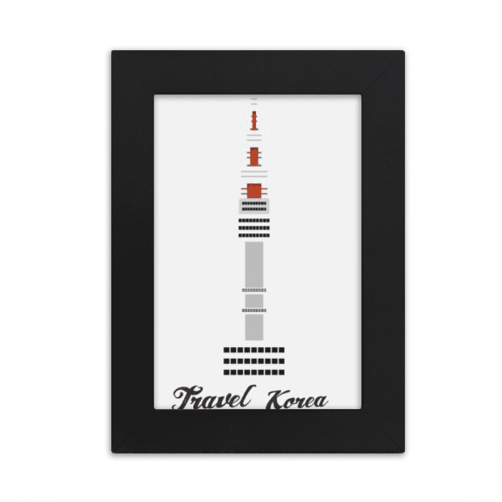 Seoul Tower in Korea Desktop Photo Frame Picture Display Art Painting ...