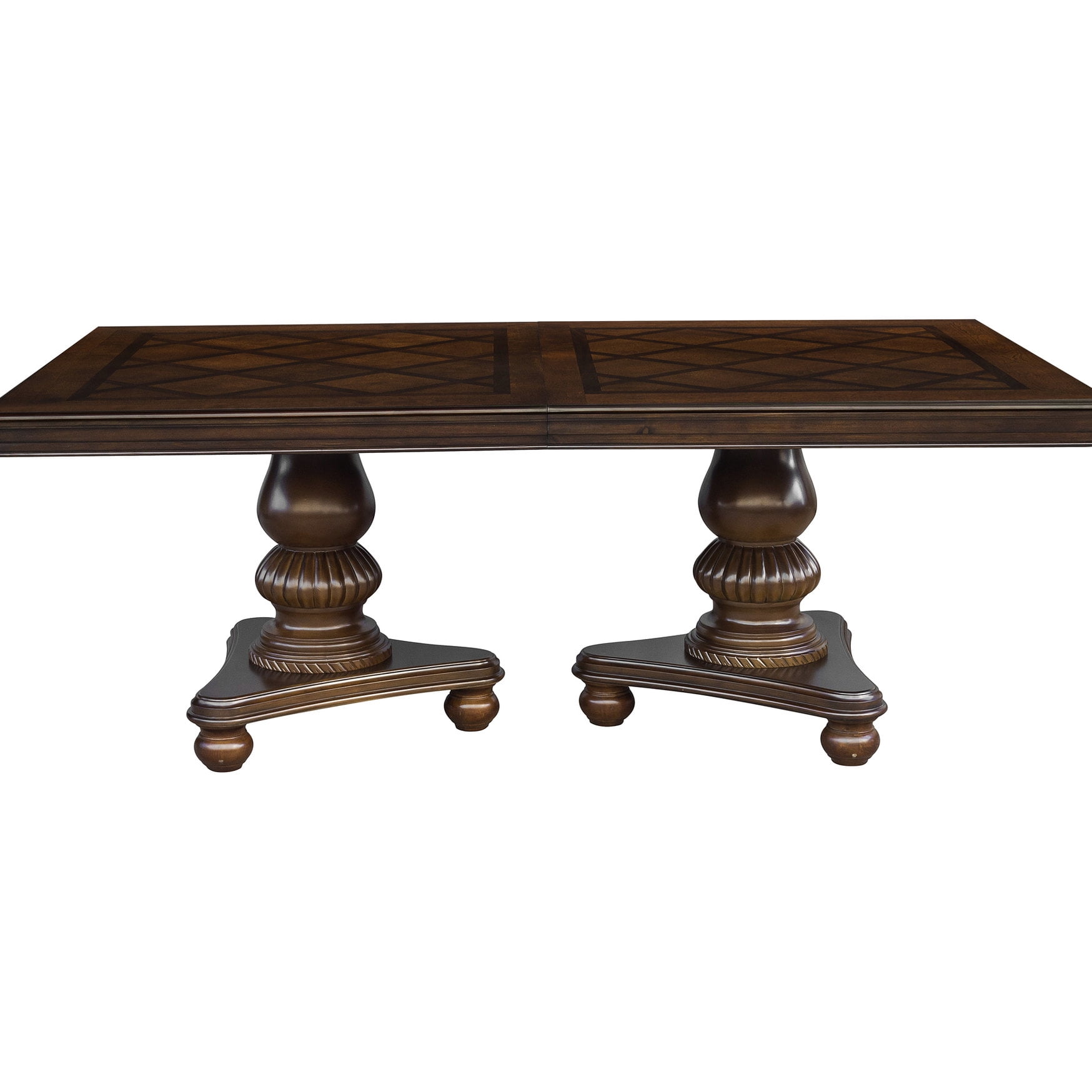 Separate Extension Leaf, Spacious Seating - Traditional Dining Table ...
