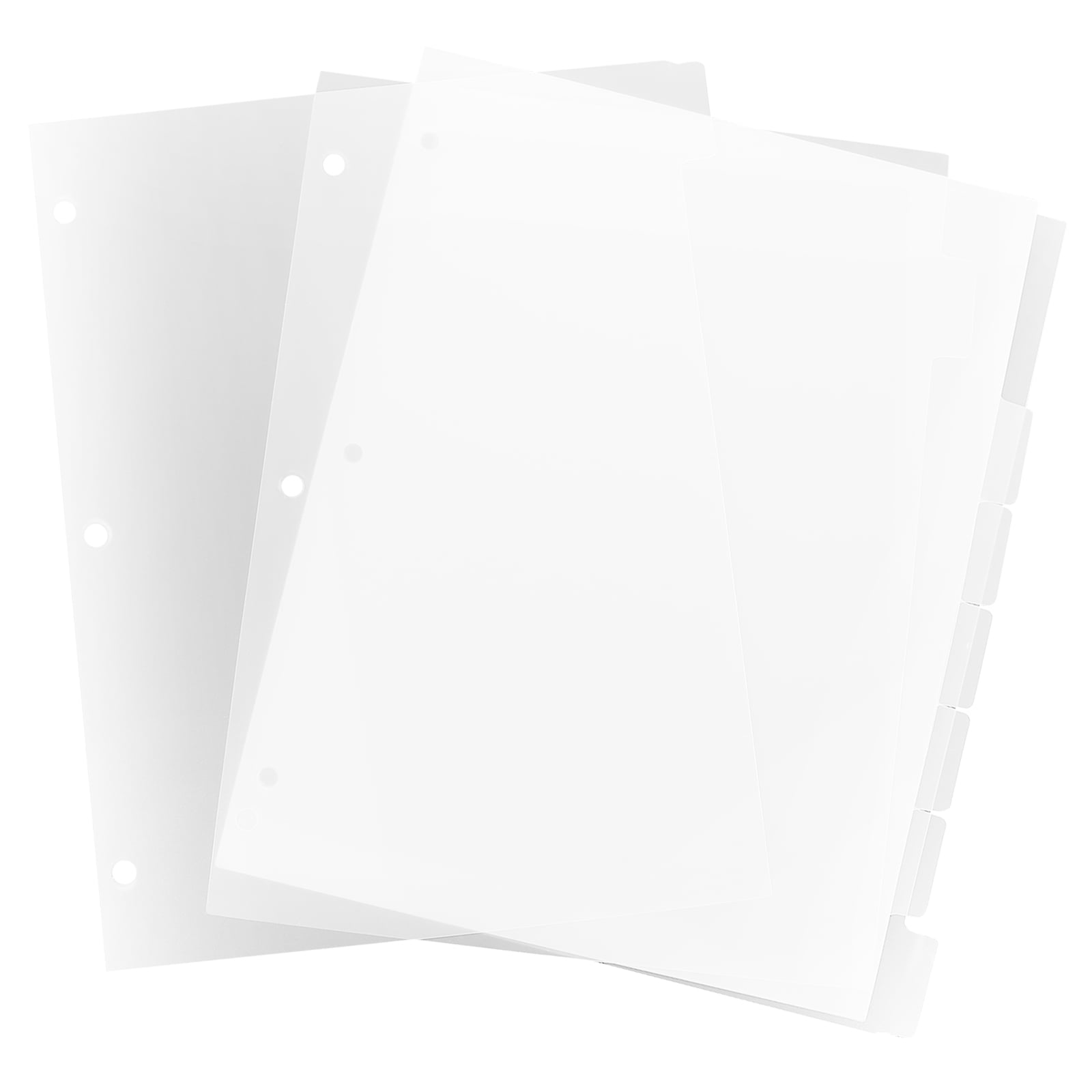 TABLZONE Portable Transparent Binder Dividers for Organizing Reports ...