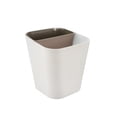 Separate Rubbish Bin Plastic Resin Tableside Trash Can Square Waste ...