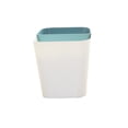 Separate Rubbish Bin Plastic Resin Tableside Trash Can Square Waste ...