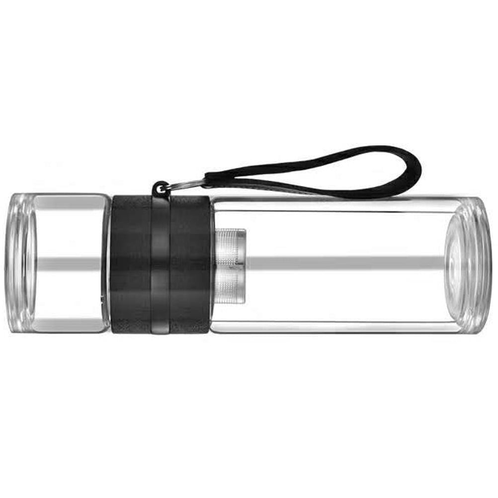 Separate Tea Cup and Water Separation Bottle Heat-resistant Glass Sport ...