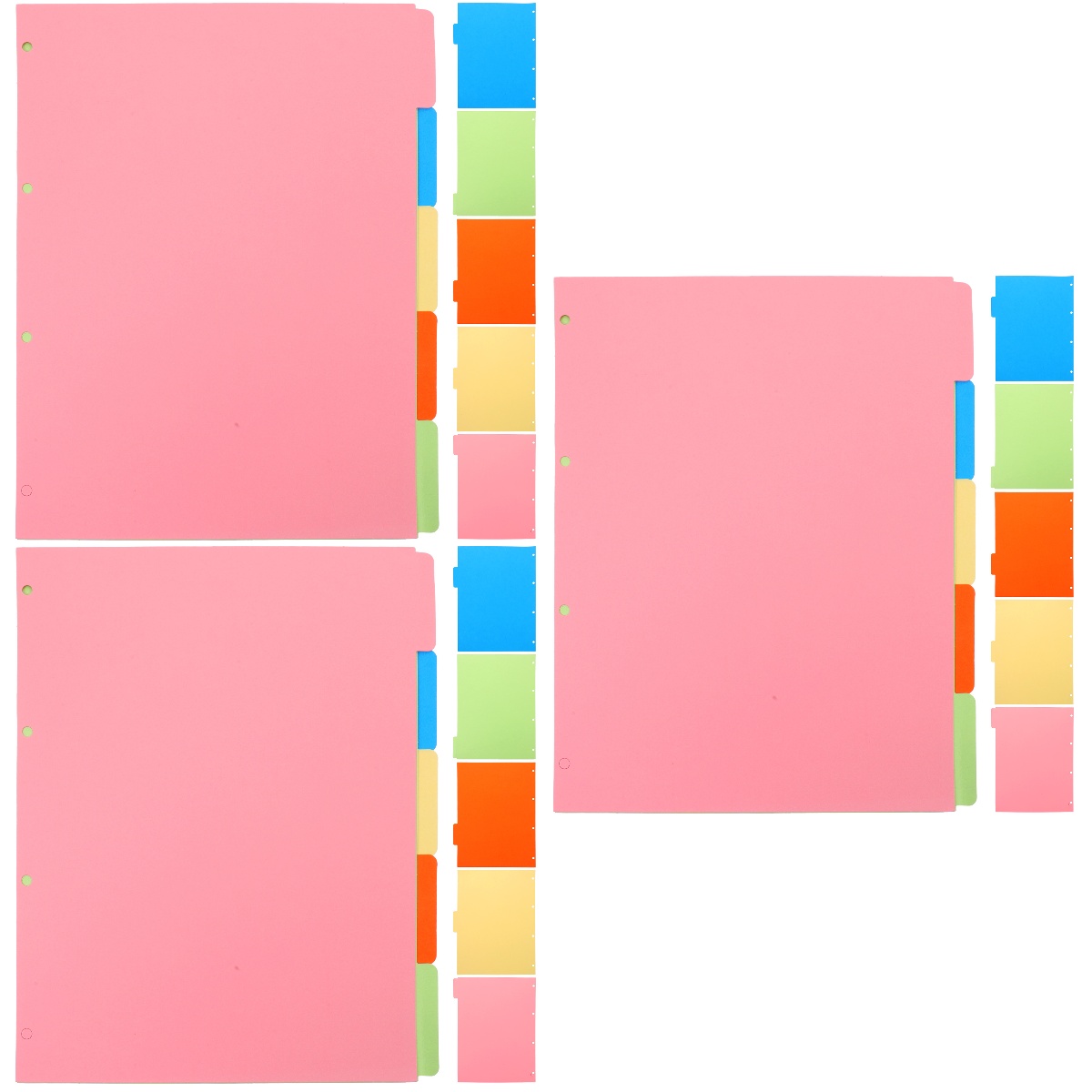Separator PCS Binder Divider Dividers Notebooks The Pocket Label ...