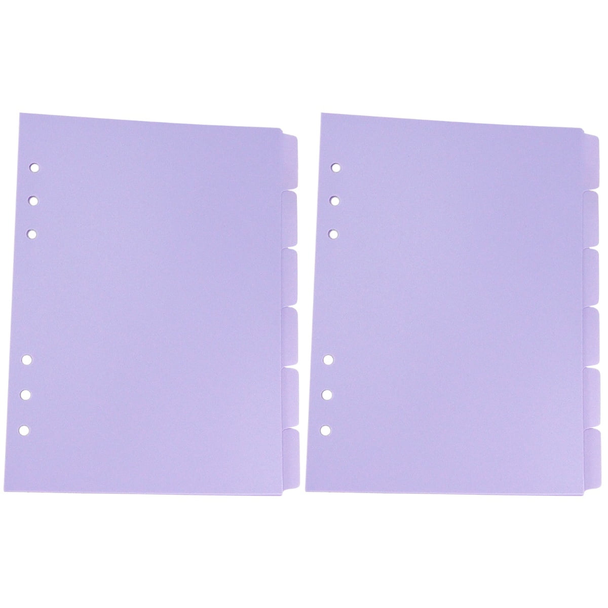Separator Page Notepad Tabs Binder Clips Pads for Binders Notebook ...