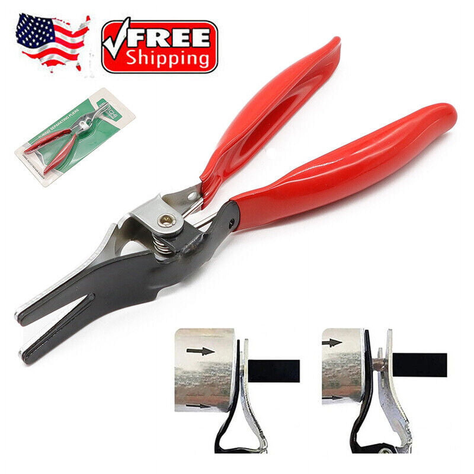 Separator Pliers Pipe Tool Angled Auto Fuel Water Vacuum Line Tube Hose ...