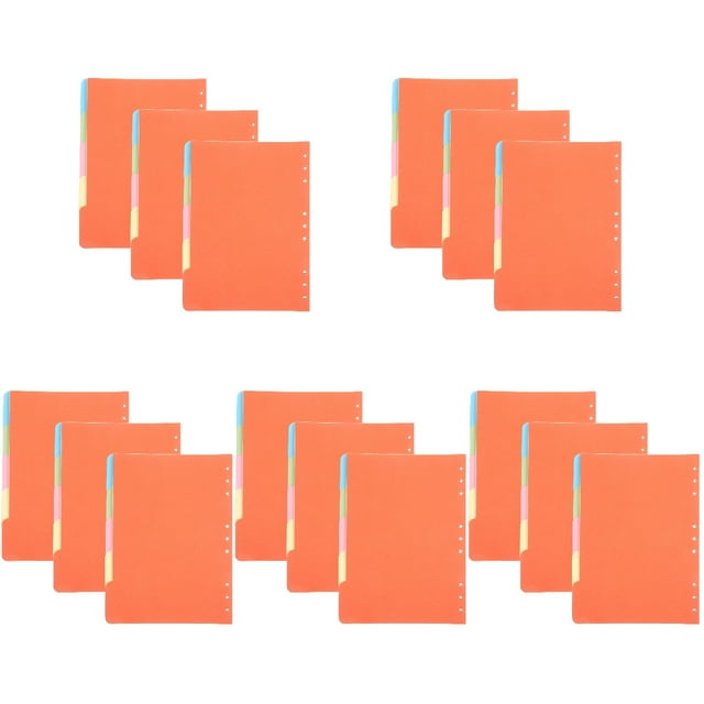 Separator Sheet Index Paper Notebooks Classification Tabs Dividers ...