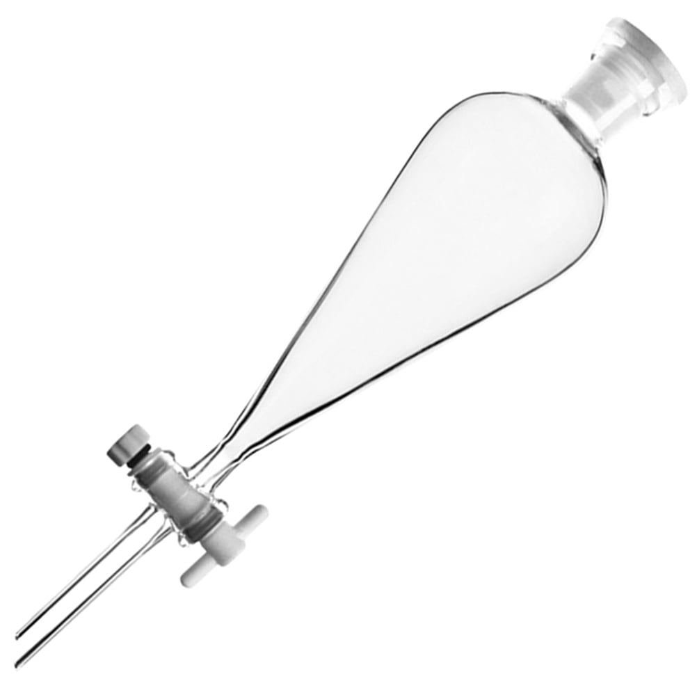 Separatory Funnel 150ml Separating Funnel With Stopcock Glass Laboratory Funnel