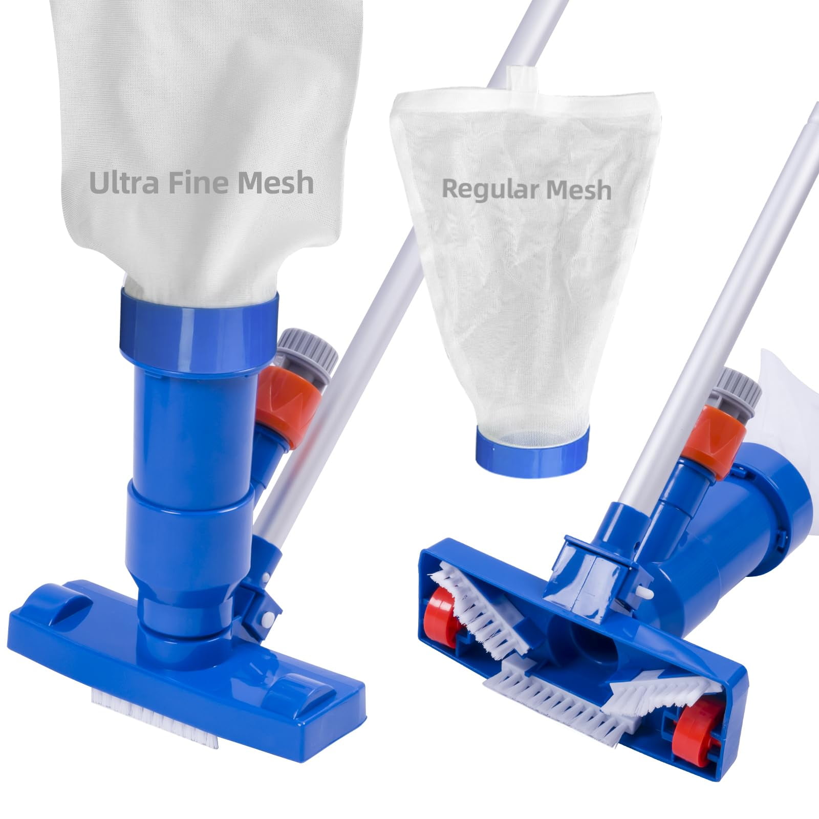 Sepetrel Upgraded Swimming Pool VTF5 Spa Jet Vacuum Cleaner with Brush ...