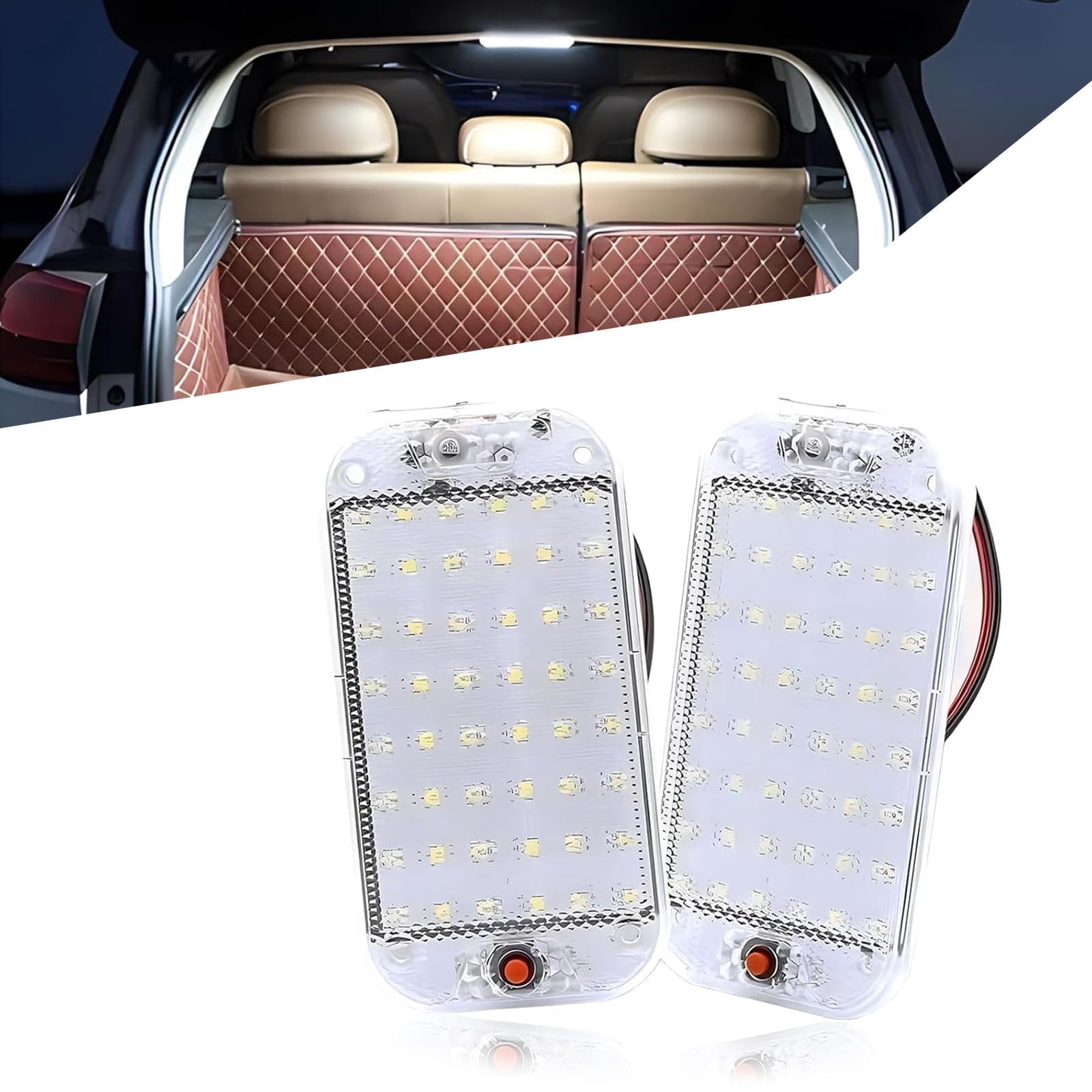 Sephile 1 PC Car LED Reading Light Replacement, Waterproof Vehicle ...